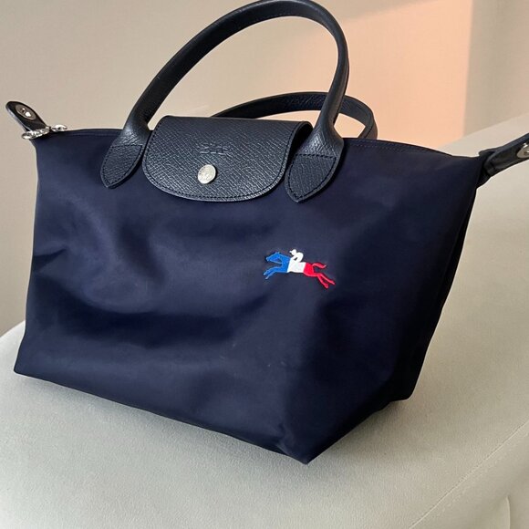 Longchamp | Bags | Great Condition Medium Longchamp Le Pliage Limited ...